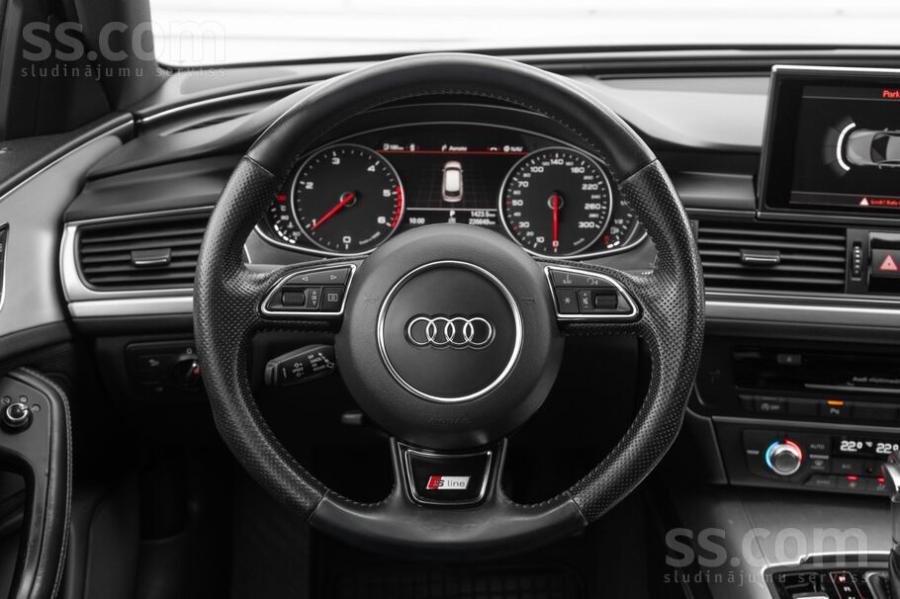 Black Audi A6 2015 in Riga, with an engine capacity of 2.00 L and mileage of 227 thousand km for 10500 €, photo 19 on AUTOMOTO.COM.LV