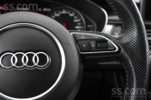Black Audi A6 2015 in Riga, with an engine capacity of 2.00 L and mileage of 227 thousand km for 10500 €, photo 21 on AUTOMOTO.COM.LV