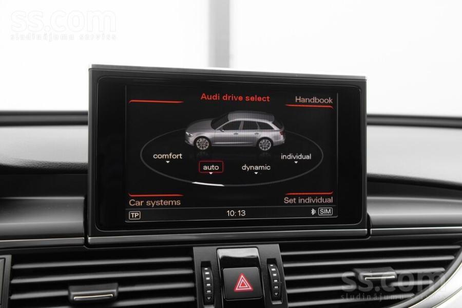 Black Audi A6 2015 in Riga, with an engine capacity of 2.00 L and mileage of 227 thousand km for 10500 €, photo 25 on AUTOMOTO.COM.LV