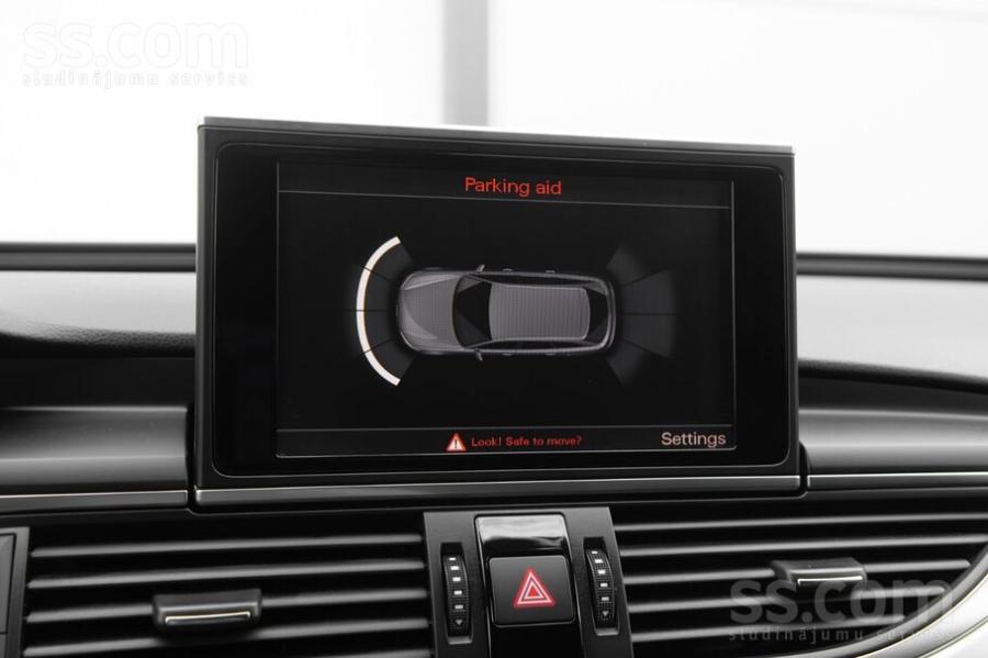 Black Audi A6 2015 in Riga, with an engine capacity of 2.00 L and mileage of 227 thousand km for 10500 €, photo 28 on AUTOMOTO.COM.LV