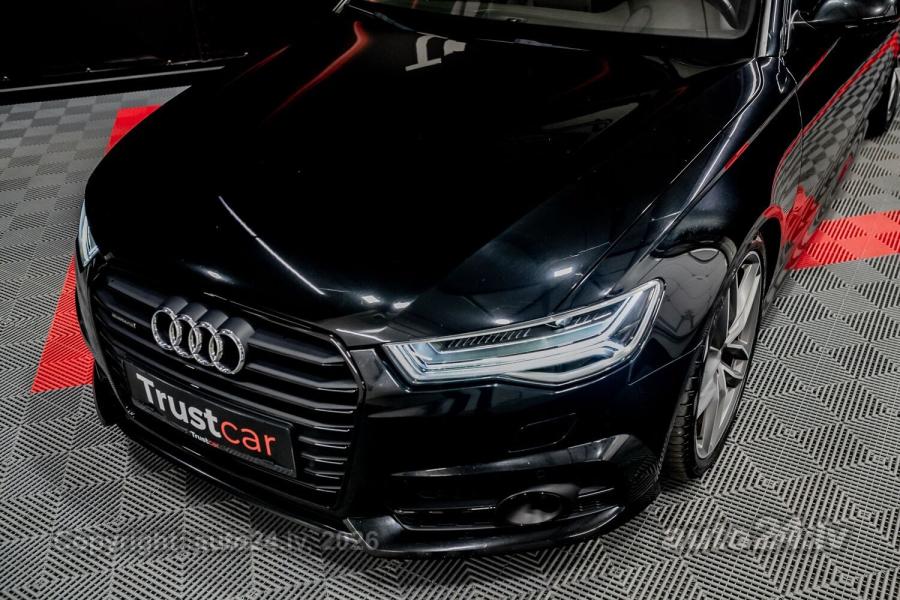 Black Audi A6 2015 in Parnu, with an engine capacity of 3.00 L and mileage of 222 thousand km for 19900 €, photo 4 on AUTOMOTO.COM.LV
