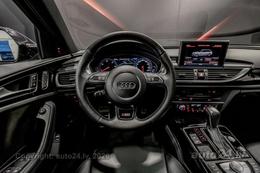 Black Audi A6 2015 in Parnu, with an engine capacity of 3.00 L and mileage of 222 thousand km for 19900 €, photo 17 on AUTOMOTO.COM.LV