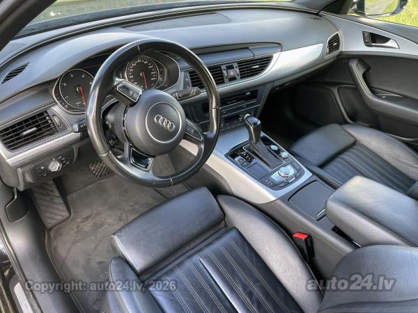 Audi A6 2015 in Tallinn on AUTOMOTO.COM.LV Black Audi A6 2015 in Tallinn, with an engine capacity of 3.00 L and mileage of 191 thousand km for 15499 €, photo 9 on AUTOMOTO.COM.LV