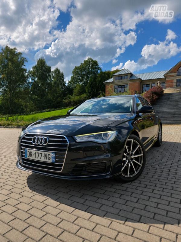 Black Audi A6 2015 in Vilnius, with an engine capacity of 2.00 L and mileage of 210 thousand km for 12999 €, photo 4 on AUTOMOTO.COM.LV