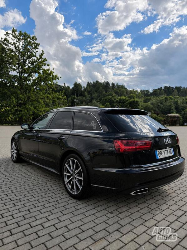 Black Audi A6 2015 in Vilnius, with an engine capacity of 2.00 L and mileage of 210 thousand km for 12999 €, photo 7 on AUTOMOTO.COM.LV