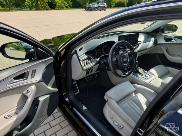 Black Audi A6 2015 in Vilnius, with an engine capacity of 2.00 L and mileage of 210 thousand km for 12999 €, photo 10 on AUTOMOTO.COM.LV