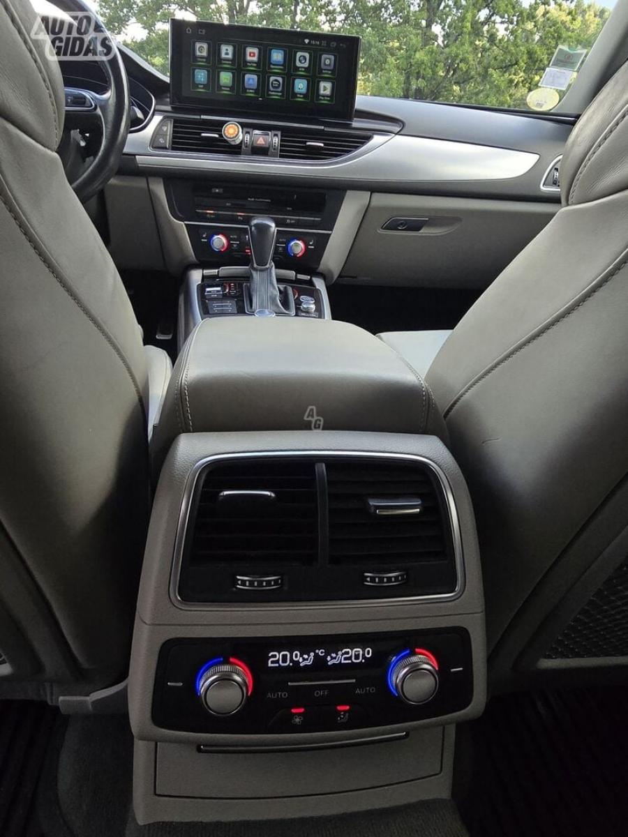 Melns Audi A6 2015 Viļņa, ar dzinēja tilpumu 2.00 L un nobraukumu 210 tūkst. km par 12999 €, foto 19 vietnē AUTOMOTO.COM.LV
