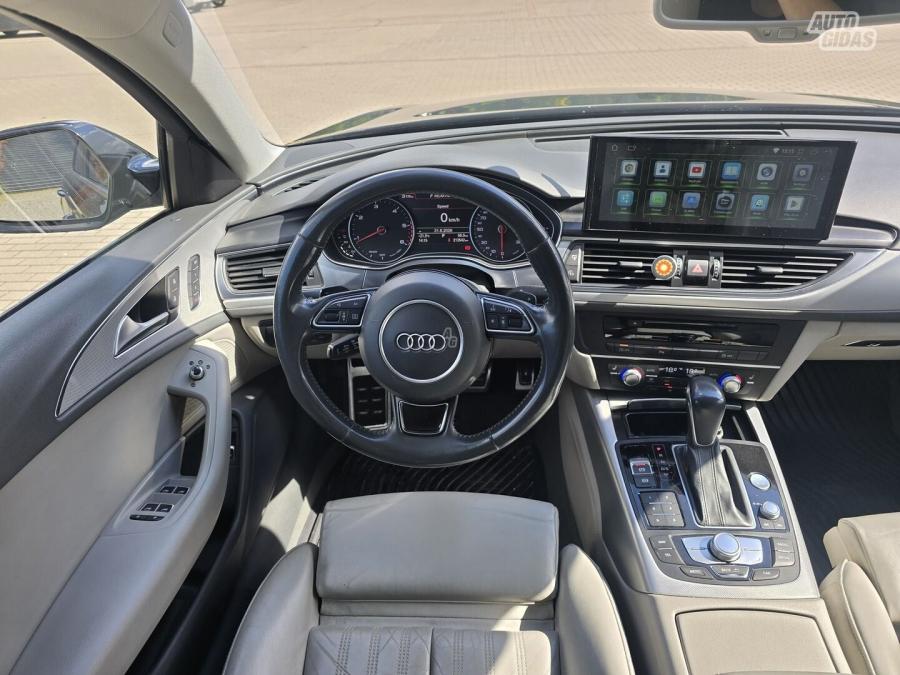Melns Audi A6 2015 Viļņa, ar dzinēja tilpumu 2.00 L un nobraukumu 210 tūkst. km par 12999 €, foto 21 vietnē AUTOMOTO.COM.LV