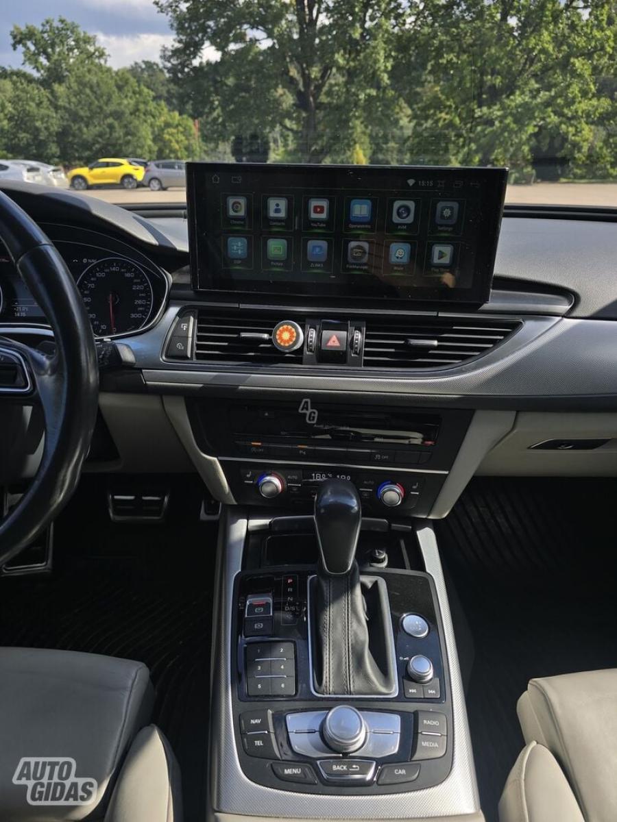 Melns Audi A6 2015 Viļņa, ar dzinēja tilpumu 2.00 L un nobraukumu 210 tūkst. km par 12999 €, foto 22 vietnē AUTOMOTO.COM.LV