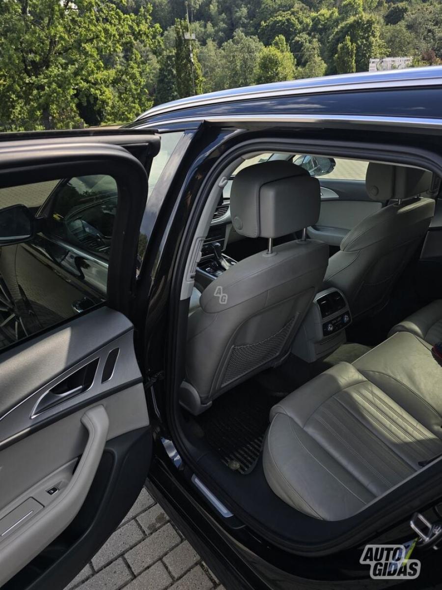 Melns Audi A6 2015 Viļņa, ar dzinēja tilpumu 2.00 L un nobraukumu 210 tūkst. km par 12999 €, foto 23 vietnē AUTOMOTO.COM.LV