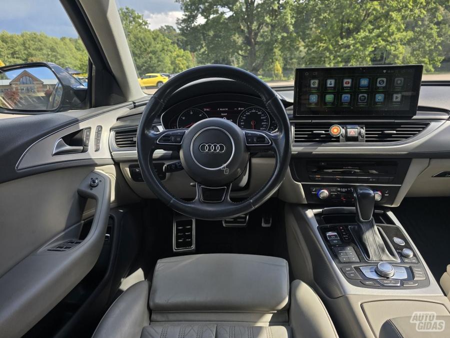 Melns Audi A6 2015 Viļņa, ar dzinēja tilpumu 2.00 L un nobraukumu 210 tūkst. km par 12999 €, foto 24 vietnē AUTOMOTO.COM.LV