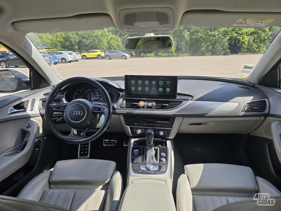 Melns Audi A6 2015 Viļņa, ar dzinēja tilpumu 2.00 L un nobraukumu 210 tūkst. km par 12999 €, foto 25 vietnē AUTOMOTO.COM.LV