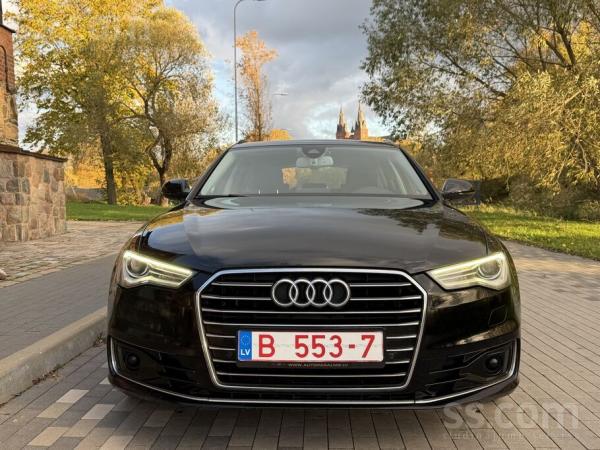 Black Audi A6 2015 in Rezekne, with an engine capacity of 2.00 L and mileage of 278 thousand km for 11990 €, photo 1 on AUTOMOTO.COM.LV