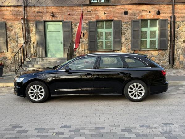 Black Audi A6 2015 in Rezekne, with an engine capacity of 2.00 L and mileage of 278 thousand km for 11990 €, photo 6 on AUTOMOTO.COM.LV