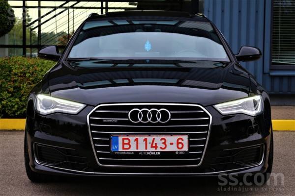 Black Audi A6 2015 in Riga, with an engine capacity of 3.00 L and mileage of 245 thousand km for 13300 €, photo 1 on AUTOMOTO.COM.LV