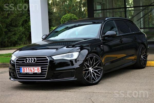 Black Audi A6 2015 in Riga, with an engine capacity of 3.00 L and mileage of 245 thousand km for 13300 €, photo 4 on AUTOMOTO.COM.LV