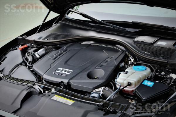 Black Audi A6 2015 in Riga, with an engine capacity of 3.00 L and mileage of 245 thousand km for 13300 €, photo 11 on AUTOMOTO.COM.LV