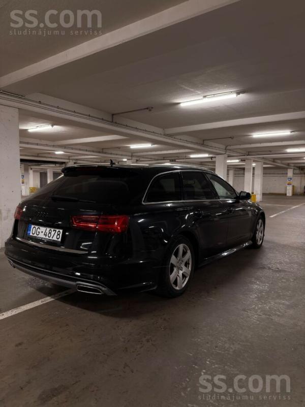 Black Audi A6 2015 in Liepaja, with an engine capacity of 2.00 L and mileage of 267 thousand km for 12850 €, photo 5 on AUTOMOTO.COM.LV