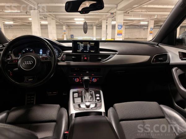 Black Audi A6 2015 in Liepaja, with an engine capacity of 2.00 L and mileage of 267 thousand km for 12850 €, photo 8 on AUTOMOTO.COM.LV