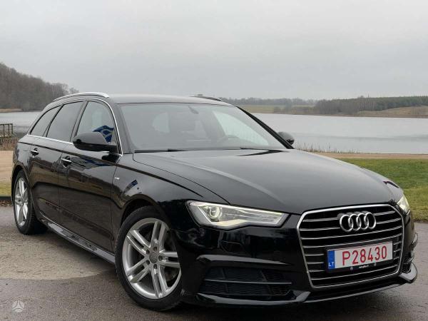 Black Audi A6 2016 in Raseiniai, with an engine capacity of 1.97 L and mileage of 320 thousand km for 13950 €, photo 2 on AUTOMOTO.COM.LV