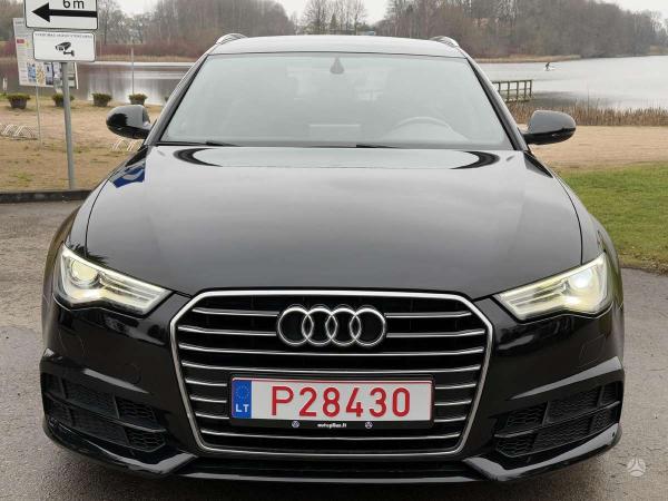 Black Audi A6 2016 in Raseiniai, with an engine capacity of 1.97 L and mileage of 320 thousand km for 13950 €, photo 7 on AUTOMOTO.COM.LV