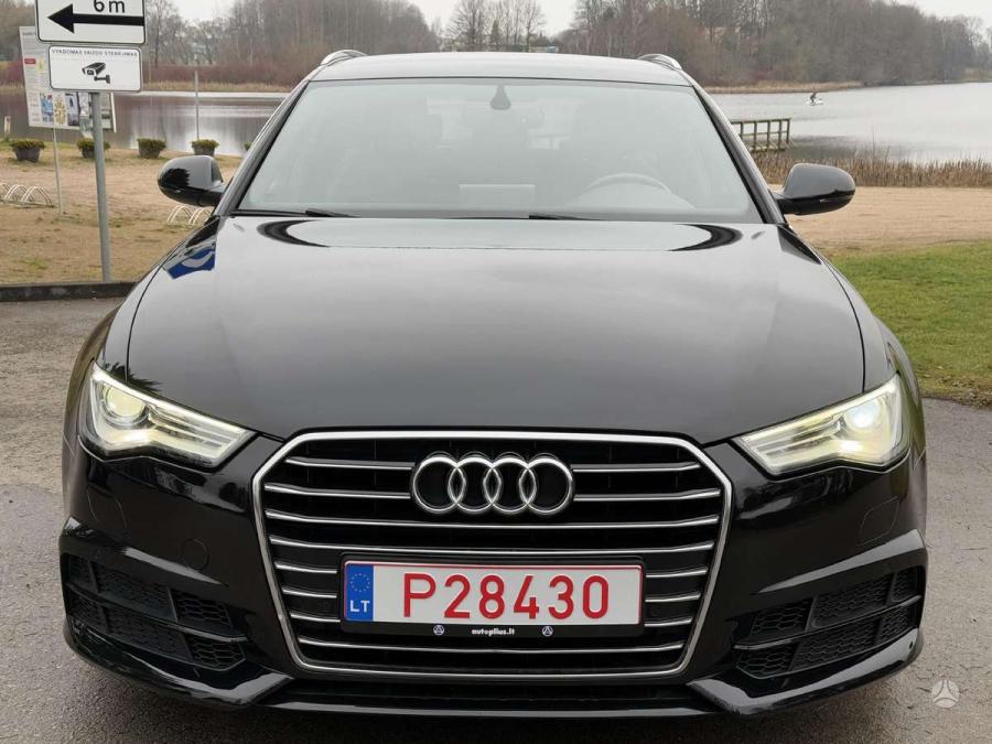 Black Audi A6 2016 in Raseiniai, with an engine capacity of 1.97 L and mileage of 320 thousand km for 13950 €, photo 7 on AUTOMOTO.COM.LV