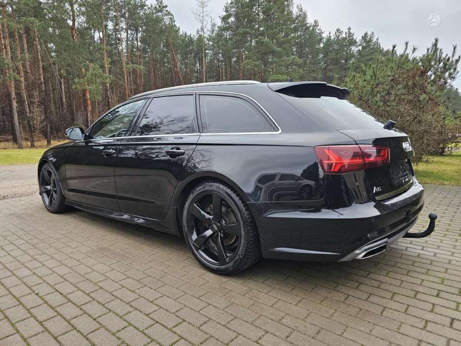 Black Audi A6 2016 in Ukmerge, with an engine capacity of 1.97 L and mileage of 243 thousand km for 12500 €, photo 2 on AUTOMOTO.COM.LV