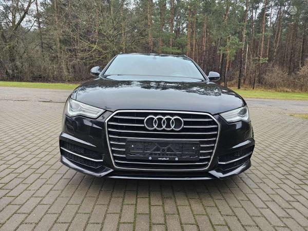 Black Audi A6 2016 in Ukmerge, with an engine capacity of 1.97 L and mileage of 243 thousand km for 12500 €, photo 5 on AUTOMOTO.COM.LV