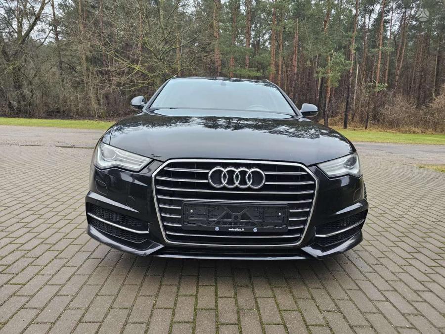 Black Audi A6 2016 in Ukmerge, with an engine capacity of 1.97 L and mileage of 243 thousand km for 12500 €, photo 5 on AUTOMOTO.COM.LV