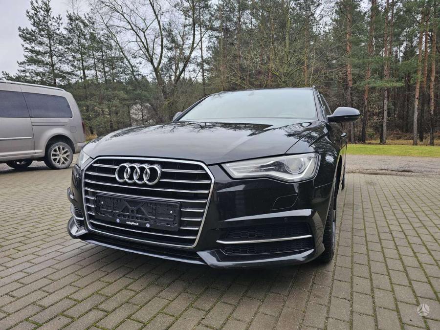 Black Audi A6 2016 in Ukmerge, with an engine capacity of 1.97 L and mileage of 243 thousand km for 12500 €, photo 6 on AUTOMOTO.COM.LV