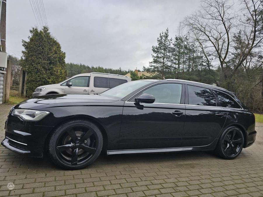 Black Audi A6 2016 in Ukmerge, with an engine capacity of 1.97 L and mileage of 243 thousand km for 12500 €, photo 7 on AUTOMOTO.COM.LV