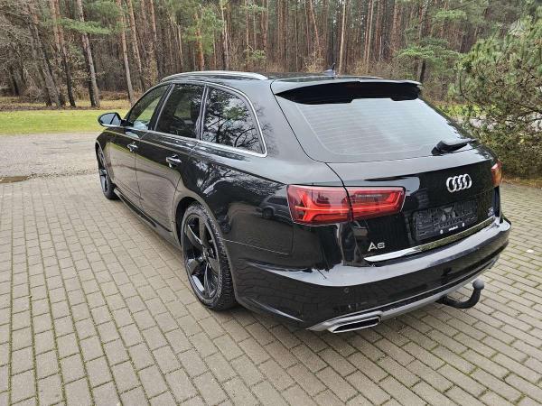 Black Audi A6 2016 in Ukmerge, with an engine capacity of 1.97 L and mileage of 243 thousand km for 12500 €, photo 8 on AUTOMOTO.COM.LV