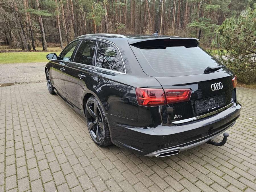 Black Audi A6 2016 in Ukmerge, with an engine capacity of 1.97 L and mileage of 243 thousand km for 12500 €, photo 8 on AUTOMOTO.COM.LV