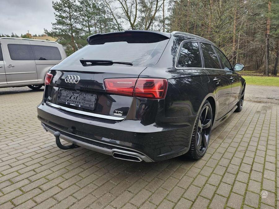 Black Audi A6 2016 in Ukmerge, with an engine capacity of 1.97 L and mileage of 243 thousand km for 12500 €, photo 10 on AUTOMOTO.COM.LV