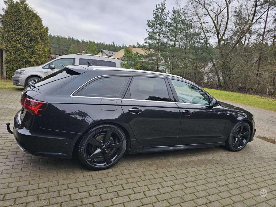 Black Audi A6 2016 in Ukmerge, with an engine capacity of 1.97 L and mileage of 243 thousand km for 12500 €, photo 11 on AUTOMOTO.COM.LV