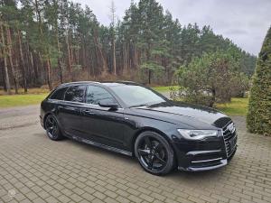 Black Audi A6 2016 in Ukmerge, with an engine capacity of 1.97 L and mileage of 243 thousand km for 12500 €, photo 12 on AUTOMOTO.COM.LV
