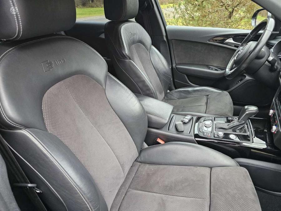 Black Audi A6 2016 in Ukmerge, with an engine capacity of 1.97 L and mileage of 243 thousand km for 12500 €, photo 26 on AUTOMOTO.COM.LV