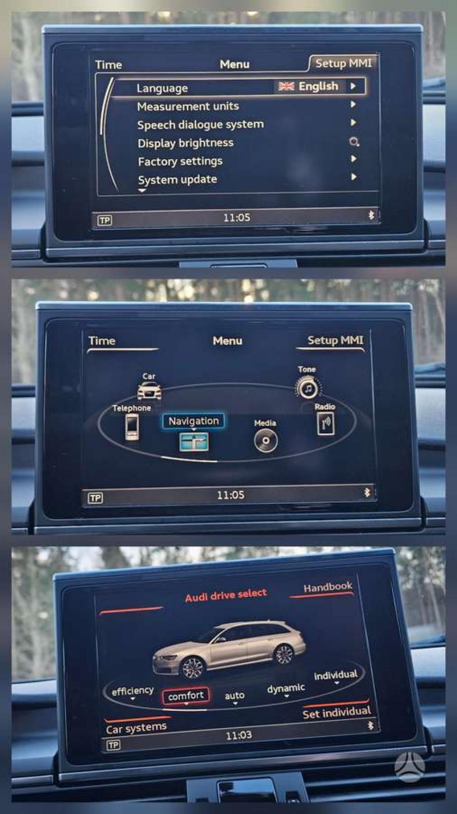 Черный Ауди А6 2016 в Укмерге, объемом двигателя 1.97 л и пробегом 243 тыс. км за 12200 €, фото 15 на AUTOMOTO.COM.LV