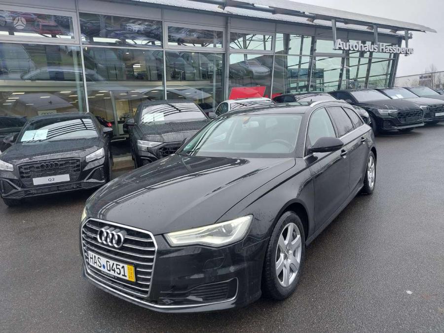 Black Audi A6 2016 in Kaunas, with an engine capacity of 2.97 L and mileage of 312 thousand km for 12350 €, photo 1 on AUTOMOTO.COM.LV