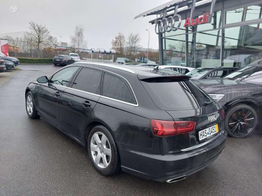 Black Audi A6 2016 in Kaunas, with an engine capacity of 2.97 L and mileage of 312 thousand km for 12350 €, photo 3 on AUTOMOTO.COM.LV