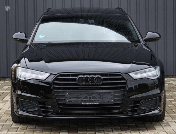 Black Audi A6 2016 in Kaunas, with an engine capacity of 2.00 L and mileage of 216 thousand km for 14500 €, photo 1 on AUTOMOTO.COM.LV