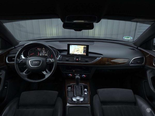 Black Audi A6 2016 in Kaunas, with an engine capacity of 2.00 L and mileage of 216 thousand km for 14500 €, photo 6 on AUTOMOTO.COM.LV