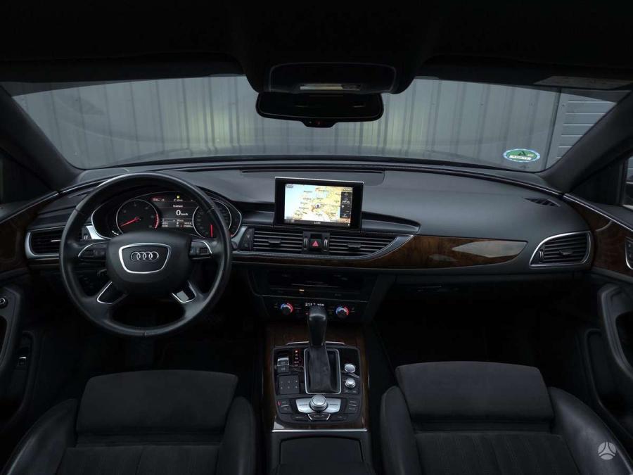 Melns Audi A6 2016 Kauņa, ar dzinēja tilpumu 2.00 L un nobraukumu 216 tūkst. km par 14500 €, foto 6 vietnē AUTOMOTO.COM.LV