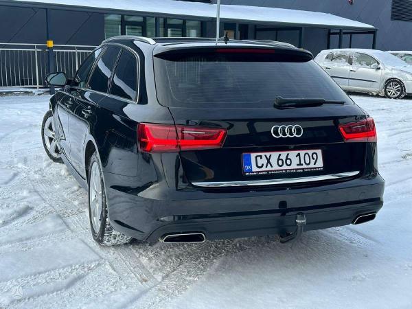 Black Audi A6 2016 in Jonava, with an engine capacity of 1.97 L and mileage of 299 thousand km for 13200 €, photo 8 on AUTOMOTO.COM.LV