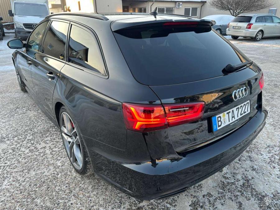 Black Audi A6 2016 in Vilnius, with an engine capacity of 2.97 L and mileage of 291 thousand km for 15500 €, photo 4 on AUTOMOTO.COM.LV