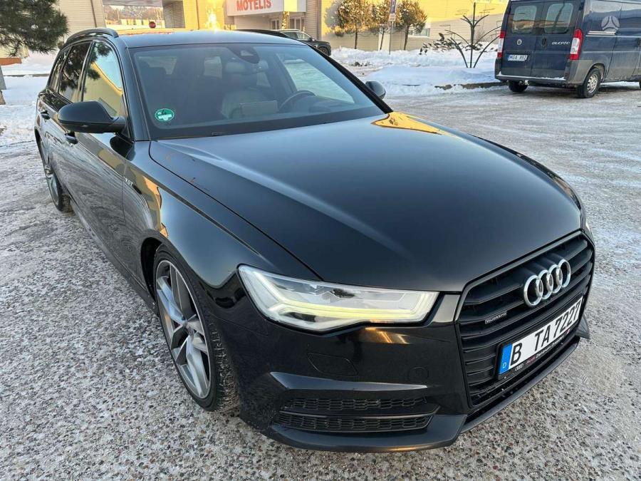 Black Audi A6 2016 in Vilnius, with an engine capacity of 2.97 L and mileage of 291 thousand km for 15500 €, photo 11 on AUTOMOTO.COM.LV