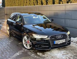 Black Audi A6 2016 in Marijampole, with an engine capacity of 2.97 L and mileage of 228 thousand km for 18999 €, photo  on AUTOMOTO.COM.LV