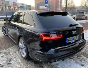 Black Audi A6 2016 in Marijampole, with an engine capacity of 2.97 L and mileage of 228 thousand km for 18999 €, photo 4 on AUTOMOTO.COM.LV