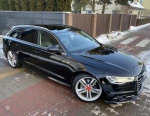 Black Audi A6 2016 in Marijampole, with an engine capacity of 2.97 L and mileage of 228 thousand km for 18999 €, photo 6 on AUTOMOTO.COM.LV