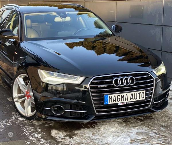 Black Audi A6 2016 in Marijampole, with an engine capacity of 2.97 L and mileage of 228 thousand km for 18999 €, photo 7 on AUTOMOTO.COM.LV